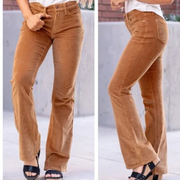 Judy Blue | Jeans | Nwt Judy Blue Brown Corduroy Bootcut Pants | Poshmark